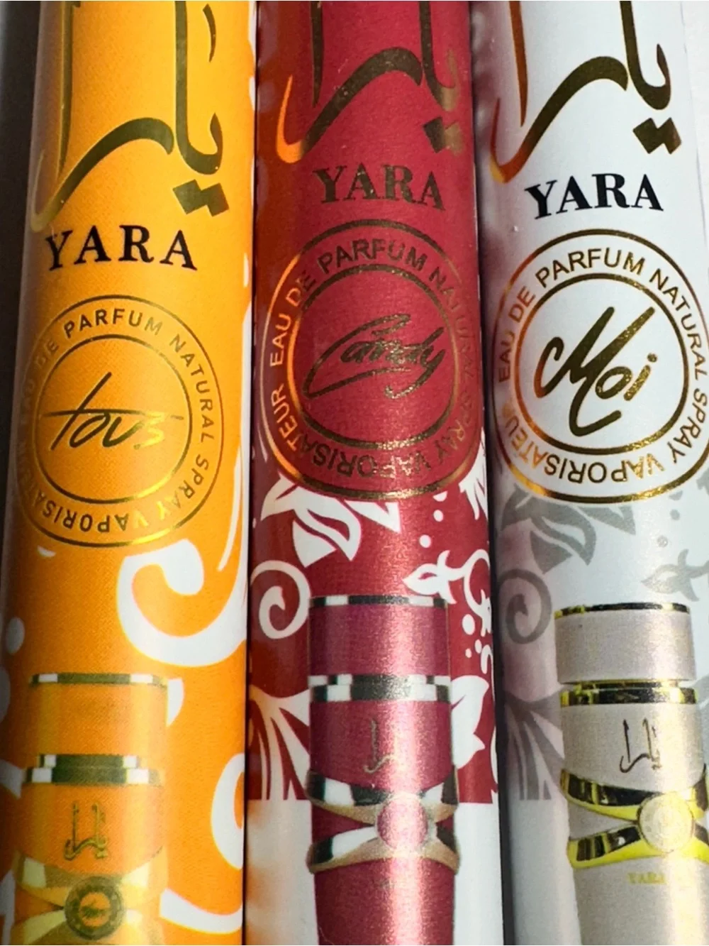 Bath & Body | Yara Fragrance Trio Yellow Red Whitecandy Tousmoi | Poshmark